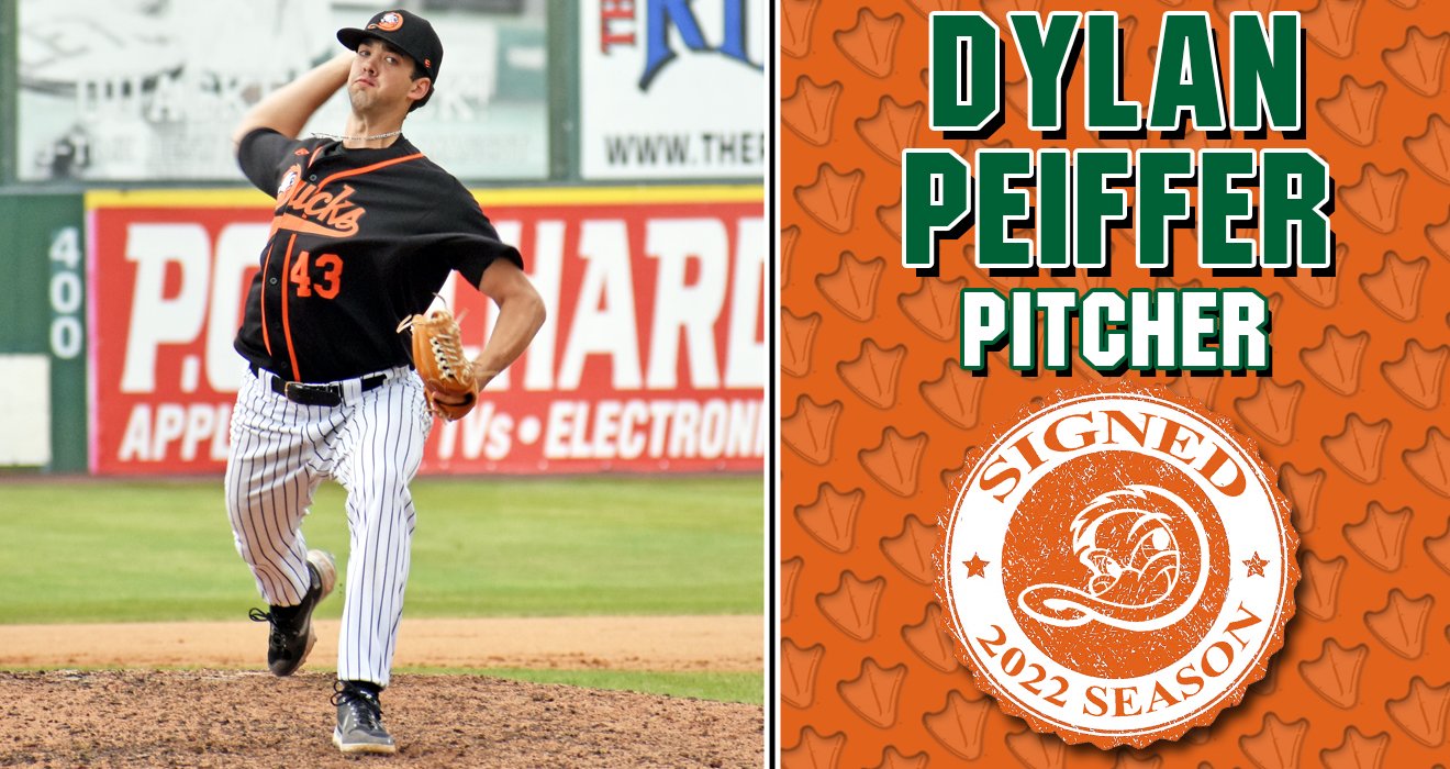 RIGHTY RELIEVER DYLAN PEIFFER RETURNS TO DUCKS