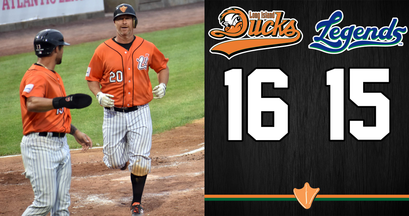 DUCKS TOP LEGENDS IN SERIES-OPENING SLUGFEST