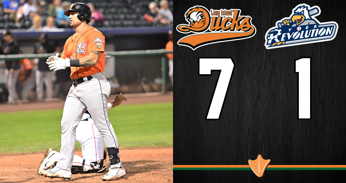 BIRTHDAY BOY MAZZILLI POWERS DUCKS PAST REVOLUTION