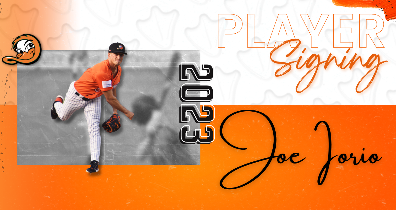 VETERAN DUCKS PITCHER JOE IORIO RE-SIGNED