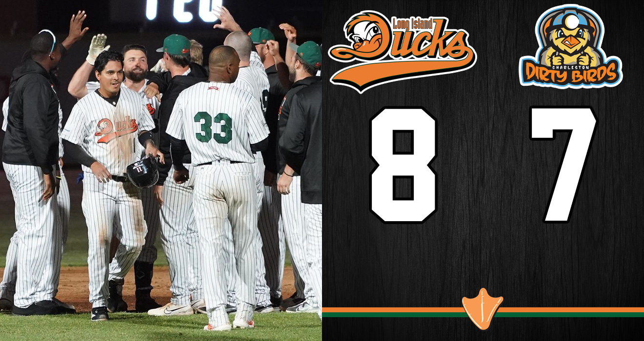 DUCKS WADDLE OFF PAST DIRTY BIRDS IN WILD SERIES OPENER