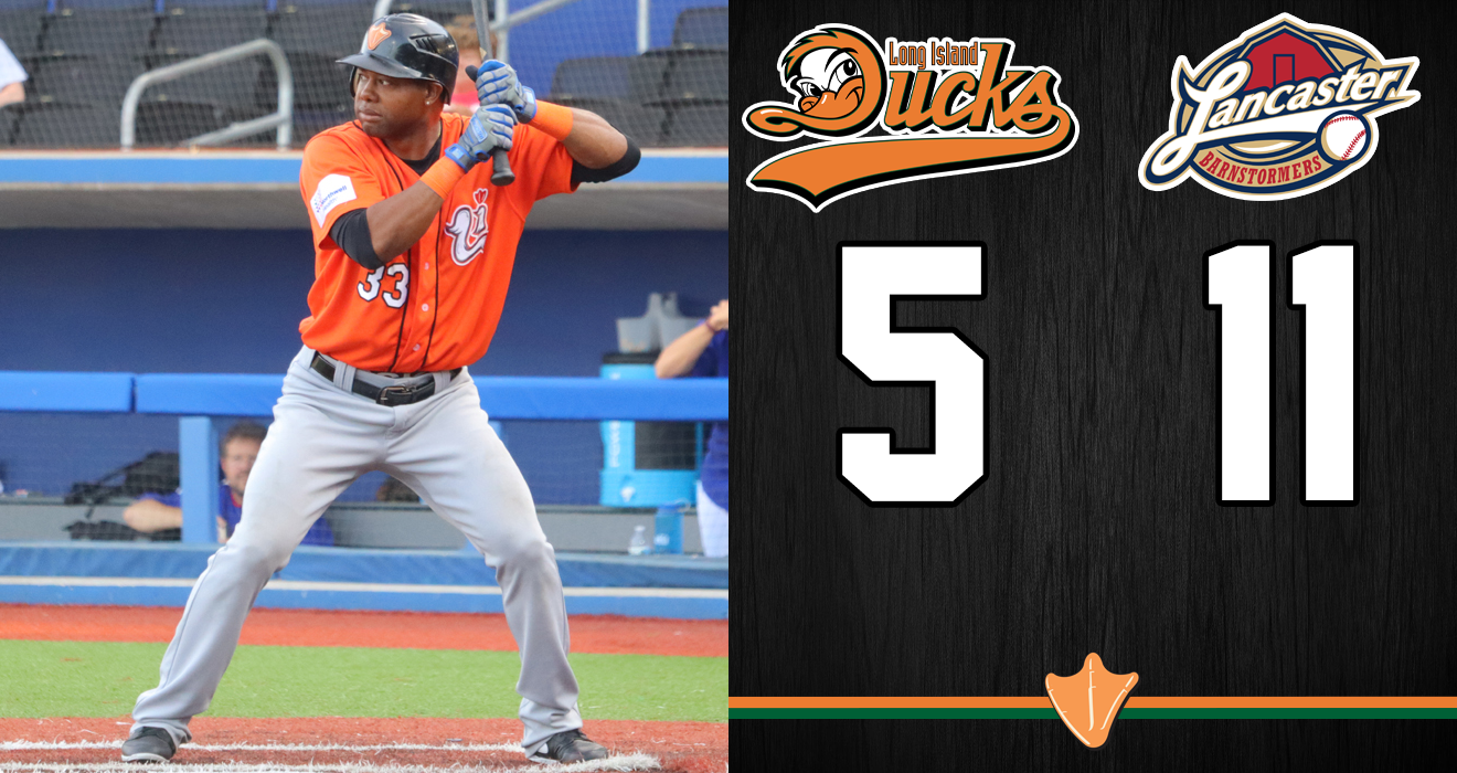 BIG INNING LEADS LANCASTER PAST LONG ISLAND