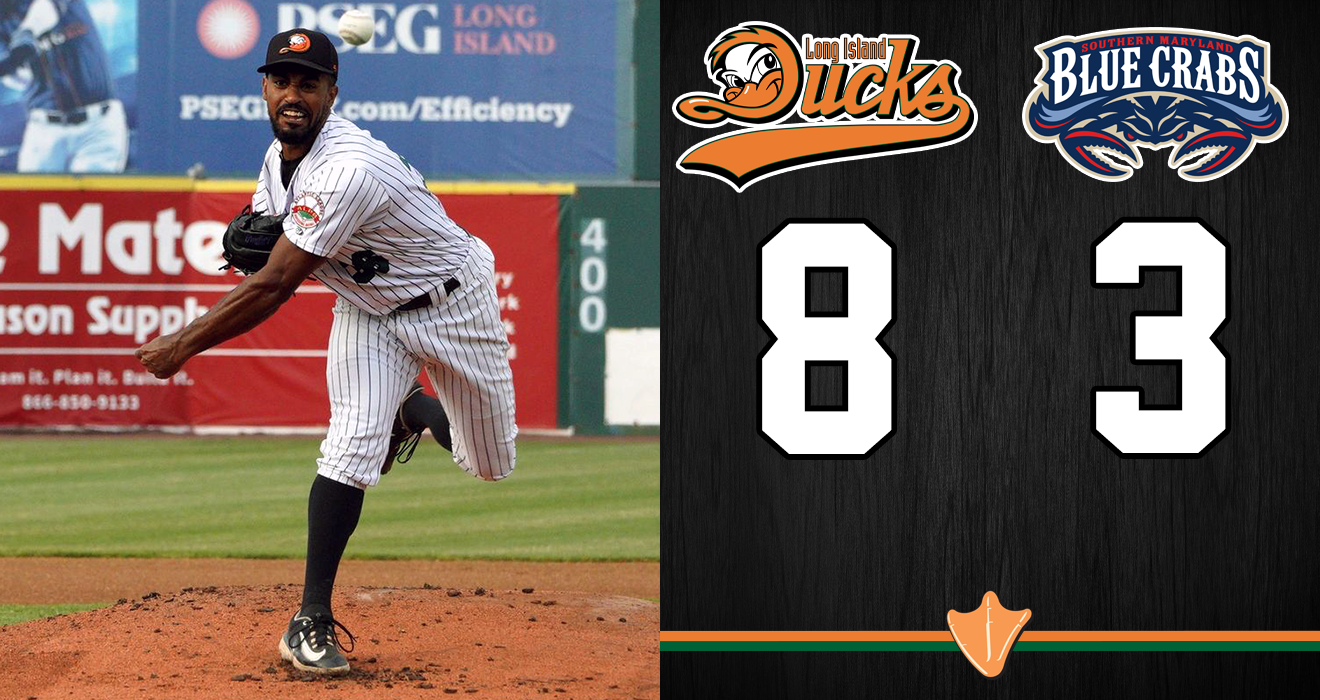 TARPLEY’S TERRIFIC IN SERIES-OPENING WIN VS. BLUE CRABS