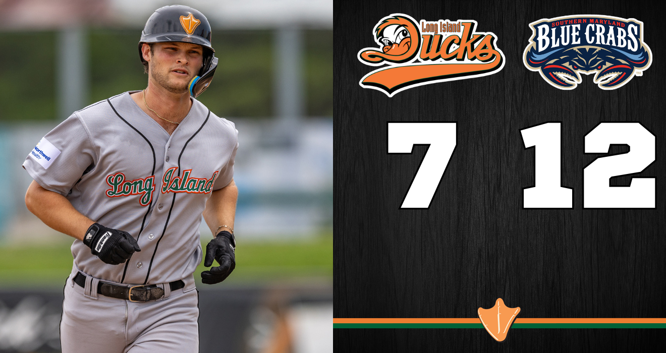 SIX-RUN THIRD INNING LIFTS BLUE CRABS TO VICTORY OVER DUCKS