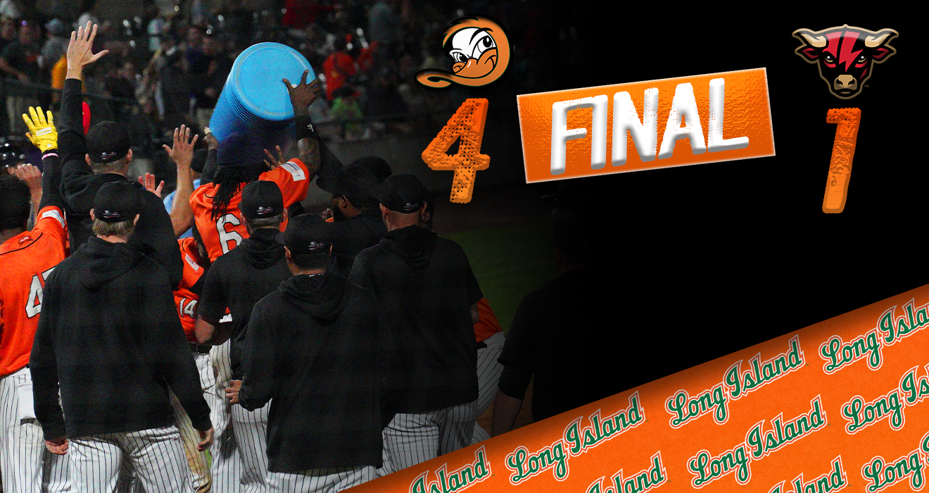 DUCKS STUN STORMERS WITH NINTH INNING RALLY