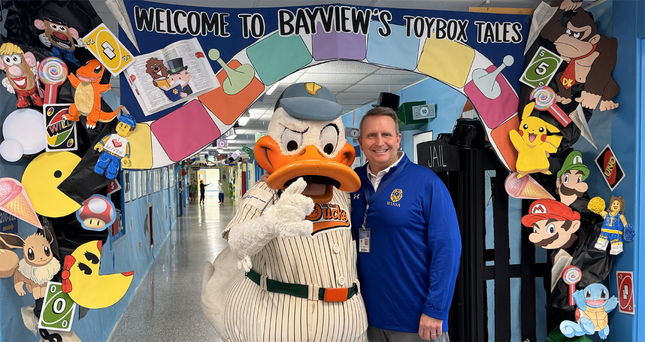 QUACKERJACK POPS IN TO FIVE LOCAL SCHOOLS