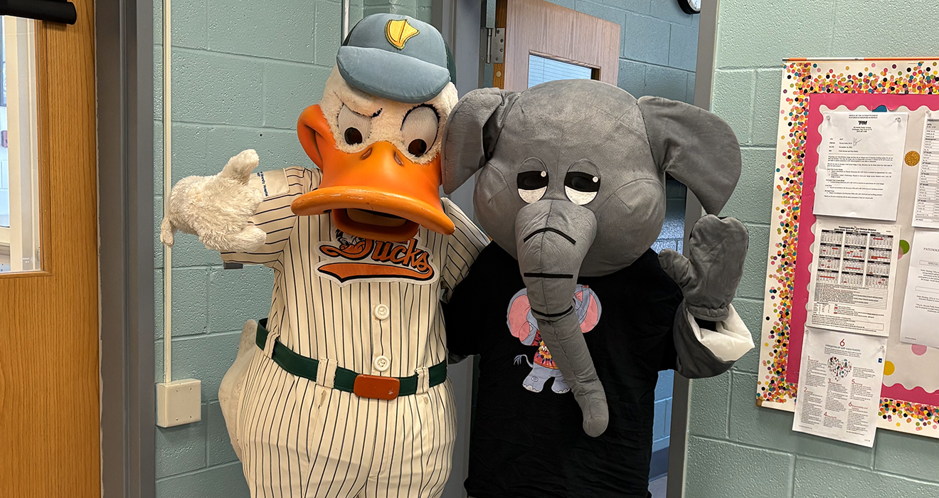QUACKERJACK VISITS SEVEN LOCAL SCHOOLS