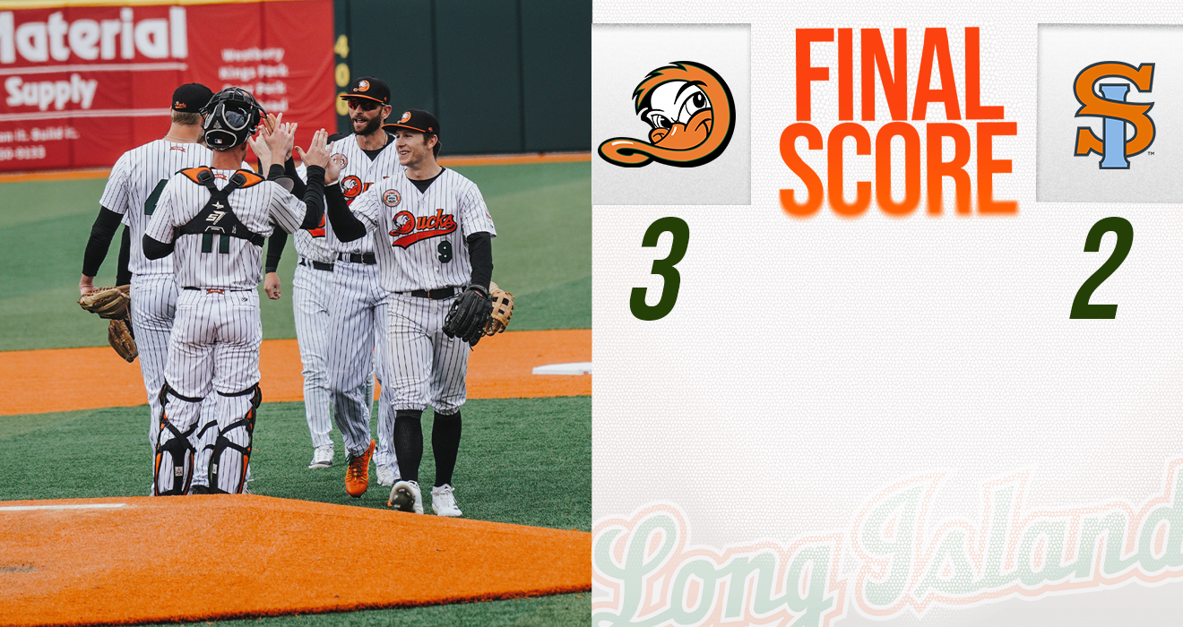 ( Central Islip, N.Y., May 25, 2025) – The Long Island Ducks defeated ...