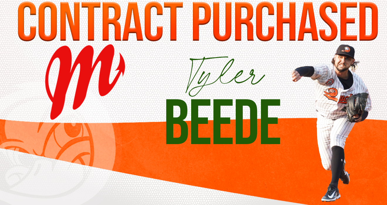 TYLER BEEDE’S CONTRACT PURCHASED BY DIABLOS ROJOS DEL MEXICO