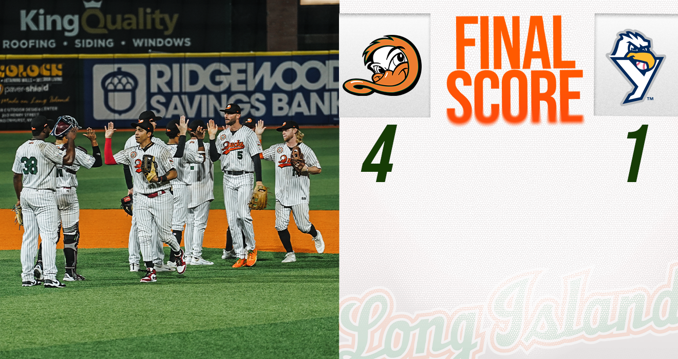 ( Central Islip, N.Y., Sept. 12, 2025) – The Long Island Ducks defeated ...