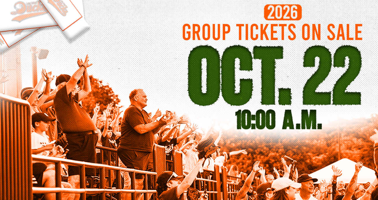 2026 GROUP TICKETS ON SALE OCTOBER 22ND